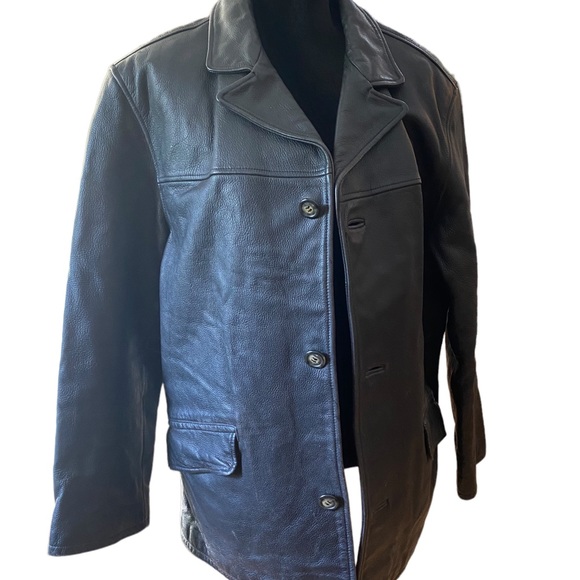 London Fog | Jackets & Coats | Mens London Fog Large Leather Jacket ...